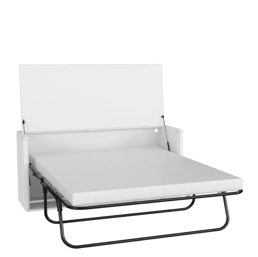 Sleepworks Queen Console Desk Sleeper White | Sleepworks