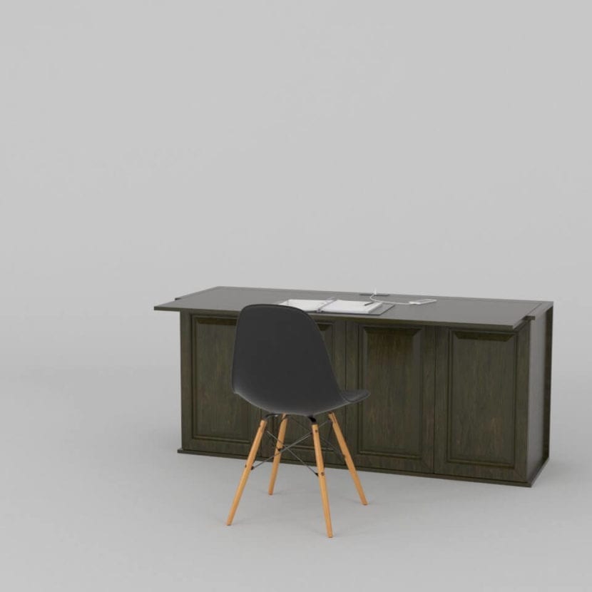 Sleepworks Queen Console Desk Sleeper Anthracite | Sleepworks