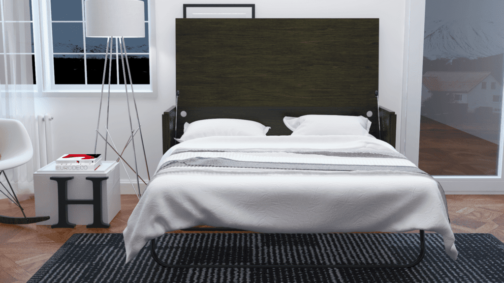 Sleepworks Queen Console Desk Sleeper Anthracite | Sleepworks